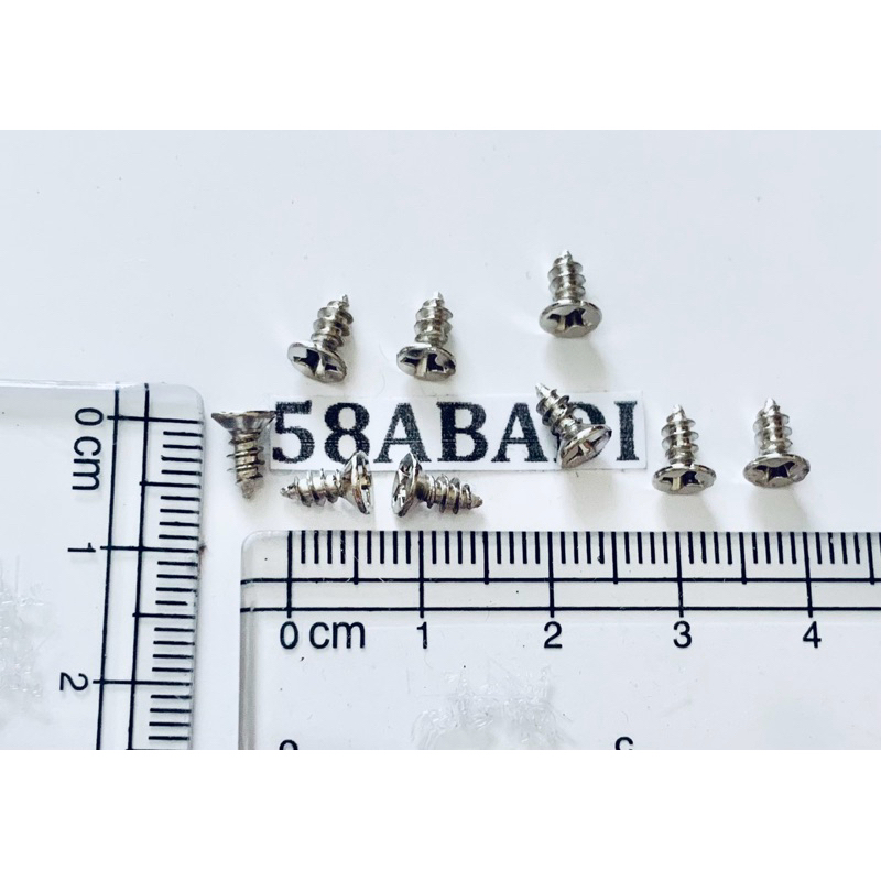 Jual 100 PCS BAUT 5 MM SEKERUP SEKRUP SCRUB FASTENER KECIL MINI BINGKAI ...
