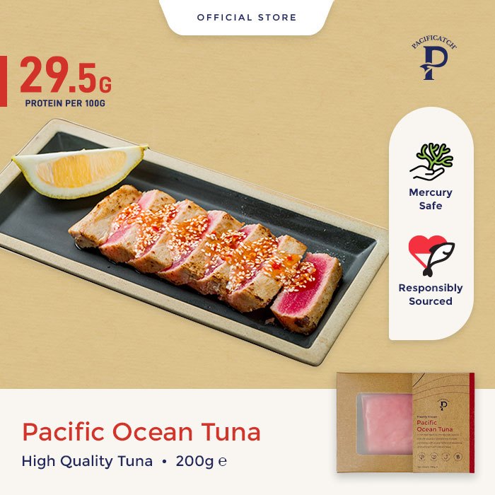 Jual Pacificatch Pacific Ocean Tuna (Ikan Tuna Grade A) | 29.5G Protein ...