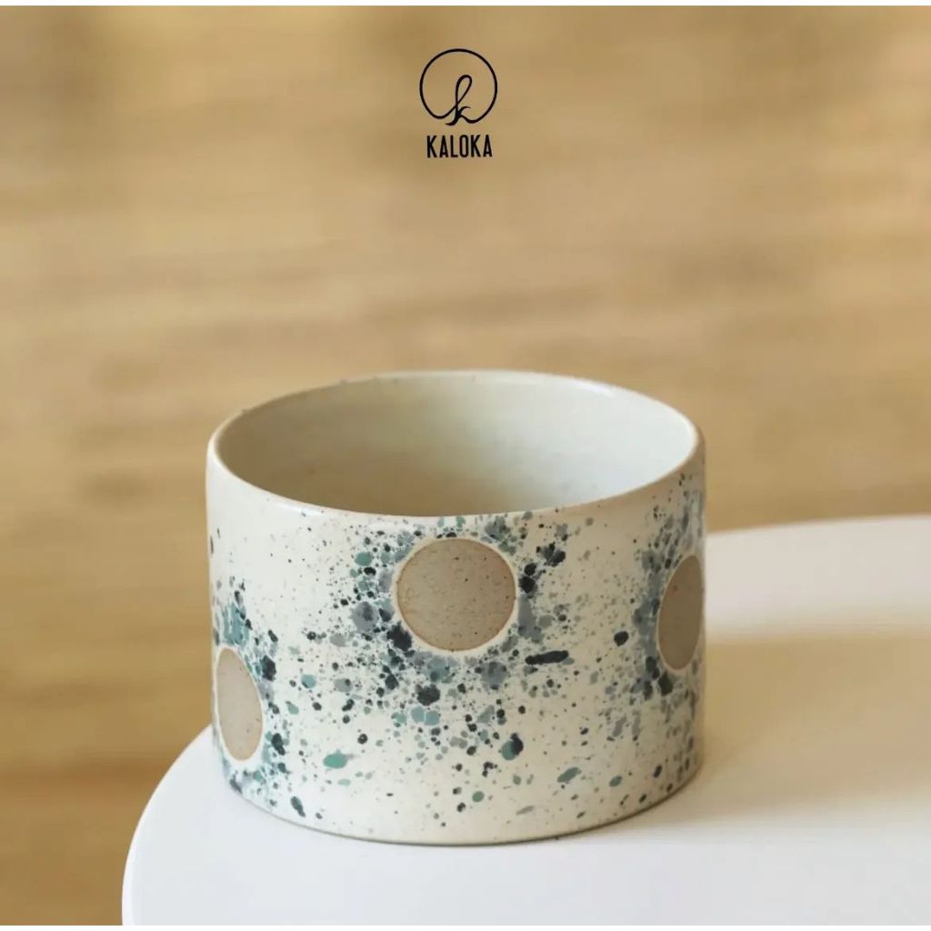 Jual Kaloka Pottery - Bowl -Bowl B3 Blotchy Series | Shopee Indonesia
