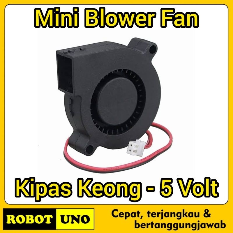 Jual Mini Blower Fan 5V DC Kipas Keong Brushless Cooler Pendingin 5 ...