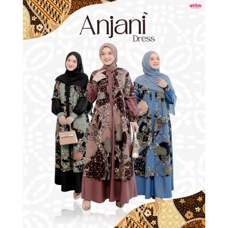 Jual DRESS TERBARU KOKO TERBARU 2025 ANJANI ARJUNA BY ATTIN | Shopee ...