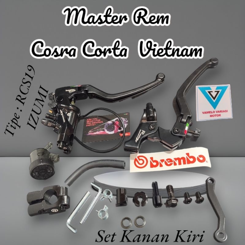 Jual MASTER REM SET CORSA CORTA RCS19 VIETNAM KANAN KIRI MASTE REM ...