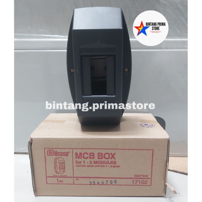 Jual Box Mcb 2 Grup Broco Outbow / Box Mcb 1-2 Group Broco OB Tempel ...