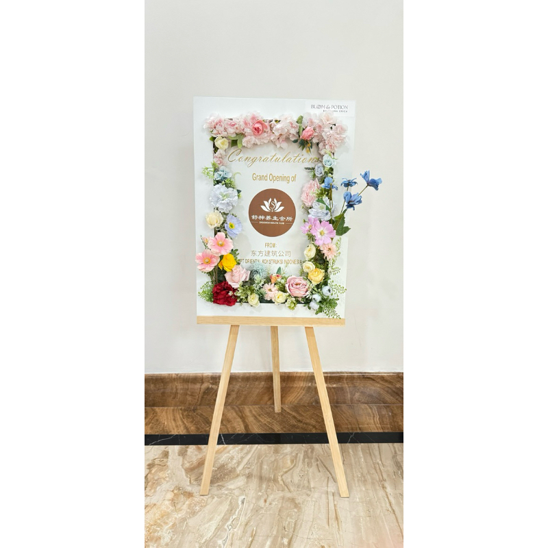 Jual BOOK PAGE FLOWER BOX / PAPAN BUNGA / PAPAN BUNGA AKRILIK ...