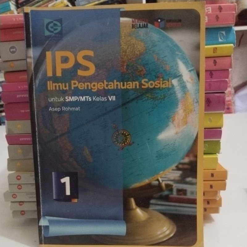 Jual Buku IPS (Ilmu pengetahuan sosial) untuk SMP/MTS kelas 1-7 penerbit Grafindo Kurikulum ...