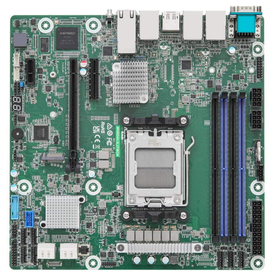 Jual ASROCK RACK B650D4U-2L2T/BCM DDR5 AMD B650E AM5 SERVER MOTHERBOARD ...