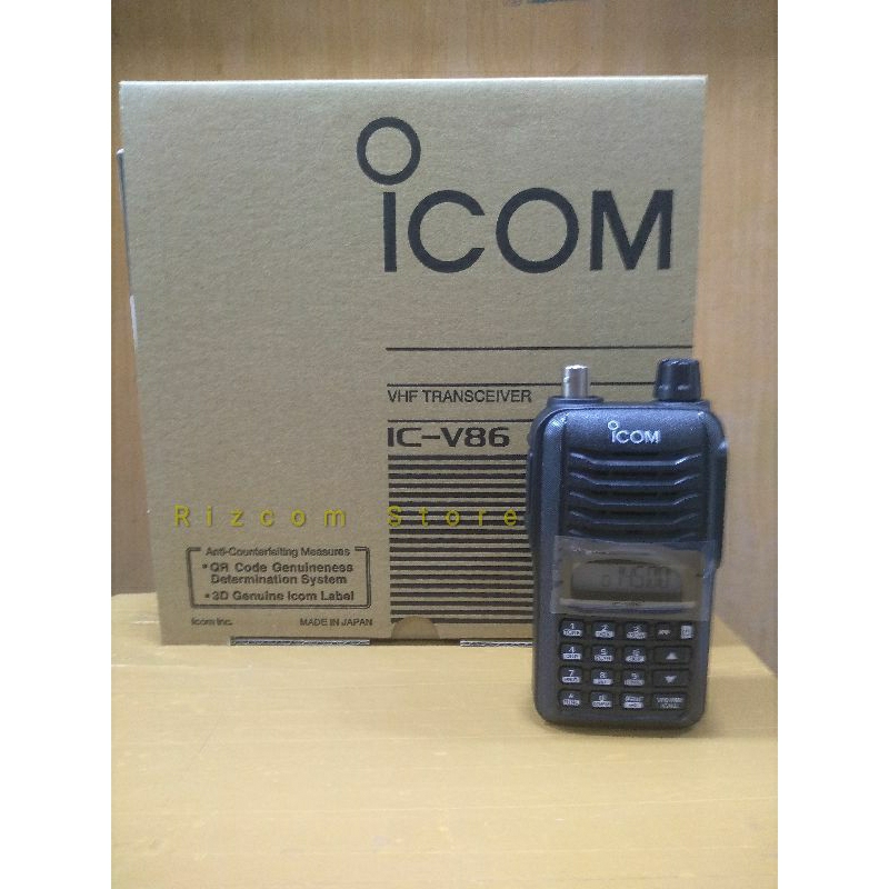 Jual Icom IC-V86 HT VHF Transceiver Original Icom IC V86 | Shopee Indonesia