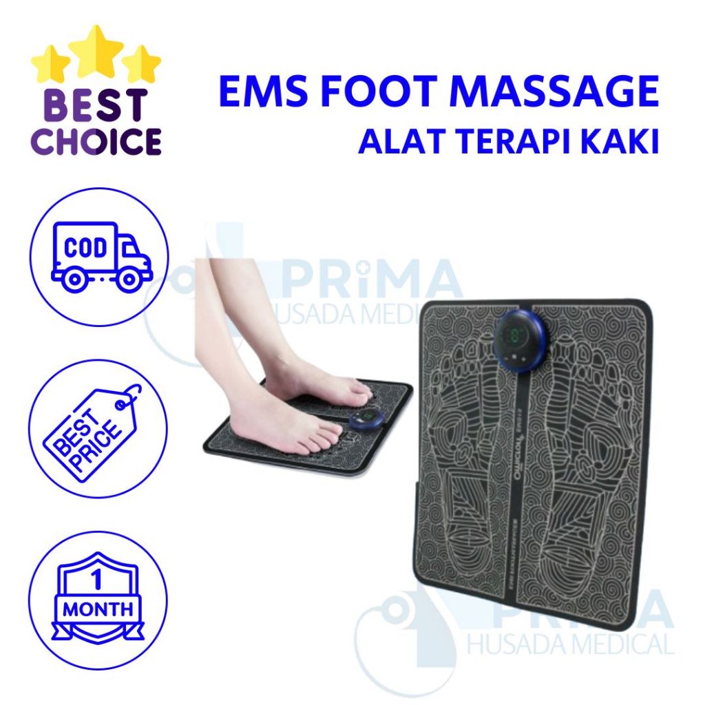 Jual Speed EMS Foot Massage Matras Pijat Kaki EMS Pad Mat Alat Pijat ...
