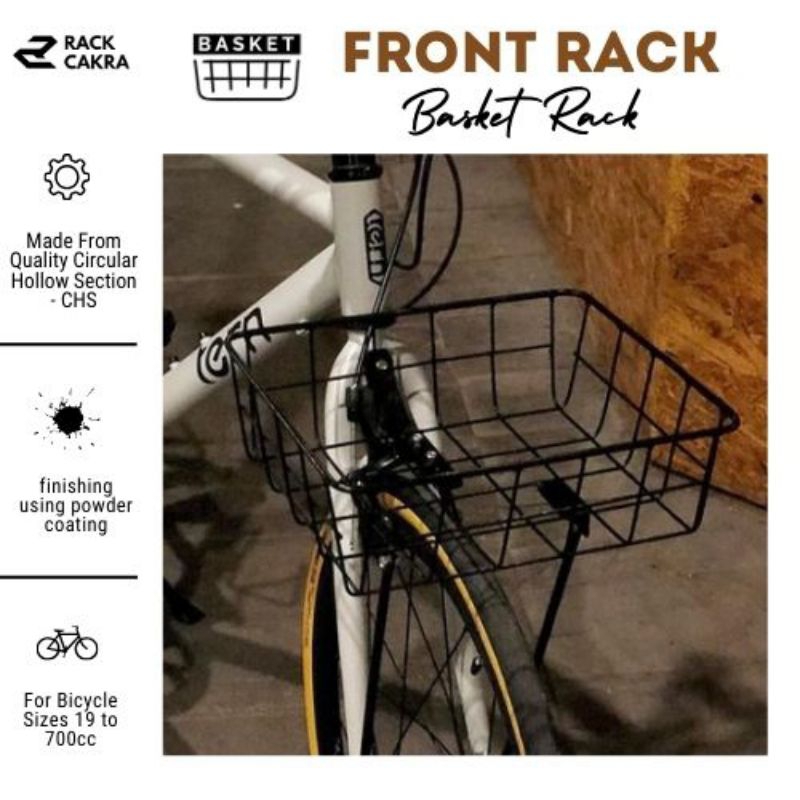 Jual FRONT RACK BASKET SERIES Keranjang Sepeda Basket Commuter Bike ...