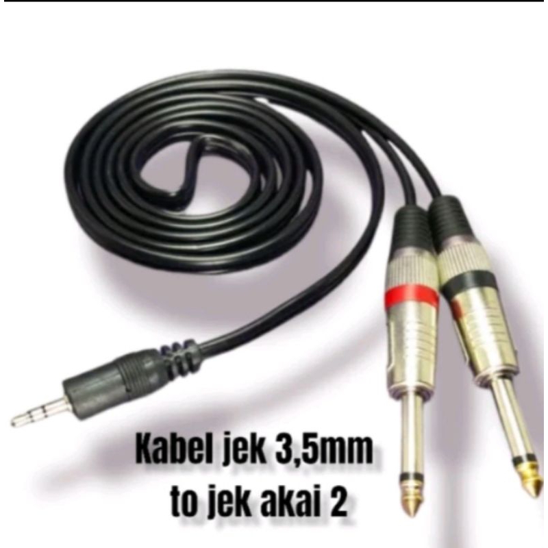 Jual kabel JEK 3,5 mm to JEK toa | Shopee Indonesia