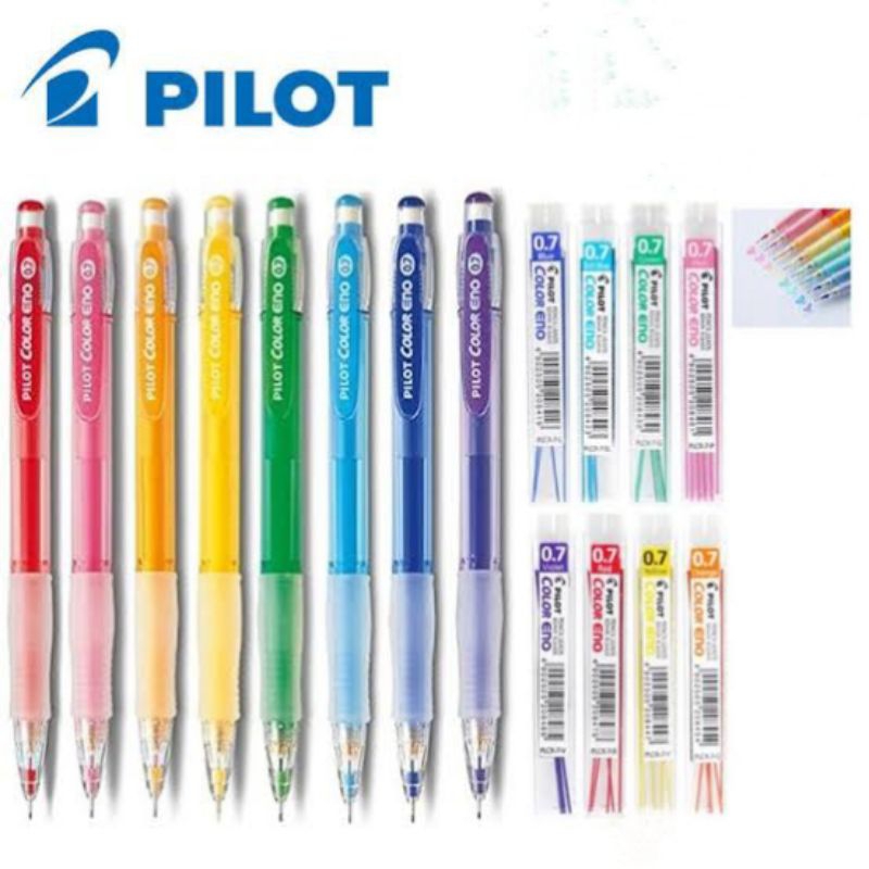 Jual PILOT COLOR ENO MECHANICAL PENCIL LEAD ISI PENSIL PILOT WARNA ...
