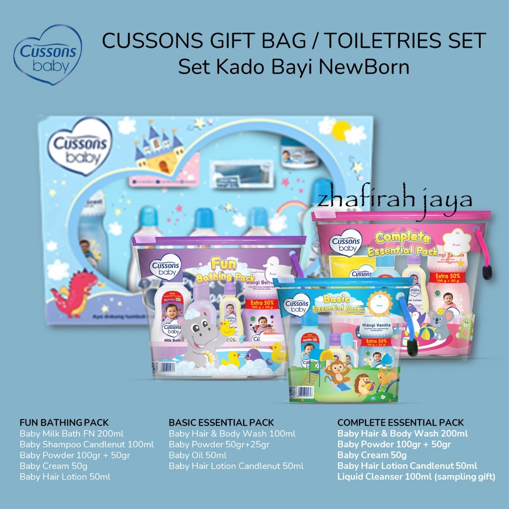 Jual CUSSONS Baby Gift Box Gift Box Cussons Hampers Lahiran Hadiah ...