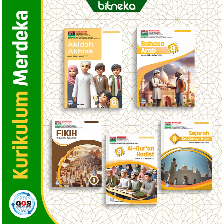 Jual Buku Siswa MTs Kelas 8 K-Merdeka KMA-450 GOS | Shopee Indonesia