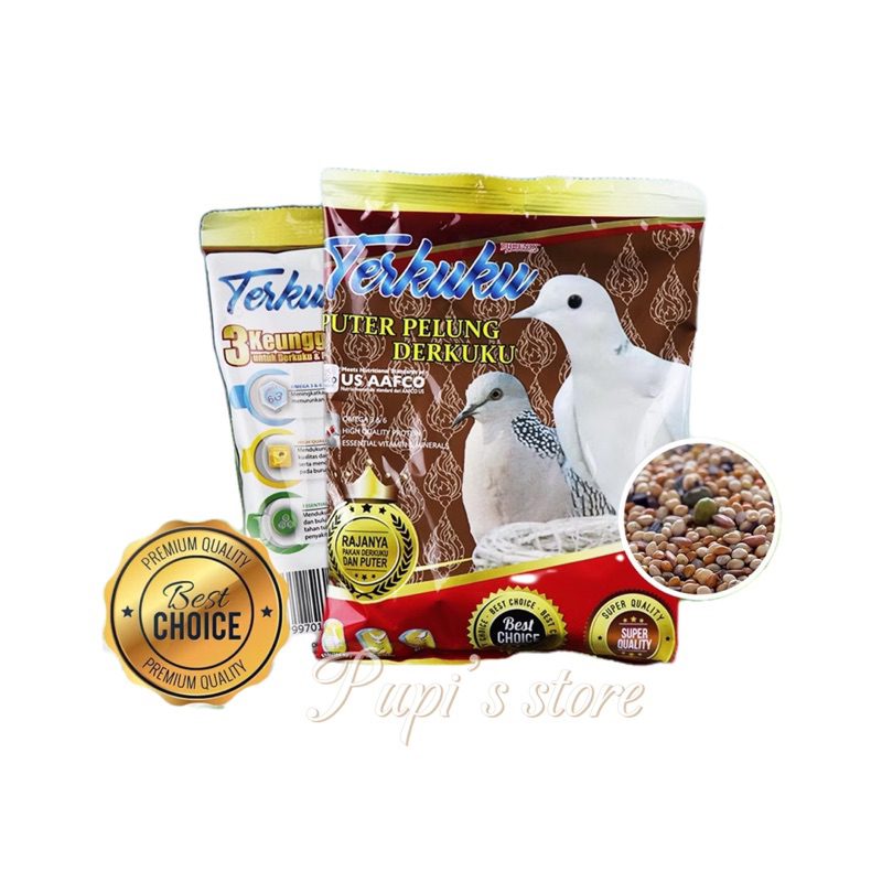Jual Terkuku Phoenix Pakan Burung 350 gr untuk Burung Puter Pelung Derkuku | Shopee Indonesia