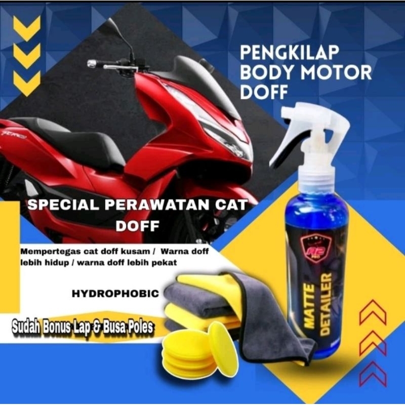 Jual Pengkilap Body Motor Doff/Perawatan cat doff/matte detailer ...
