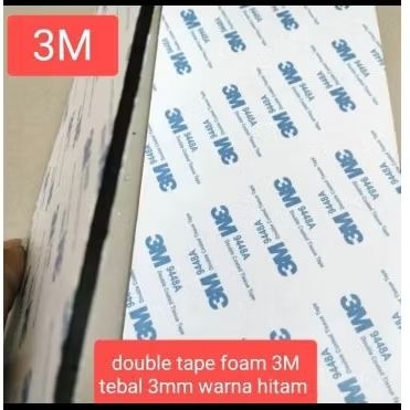 Jual Double tape foam 3M busa ukuran 10cm x 10 cm | Shopee Indonesia