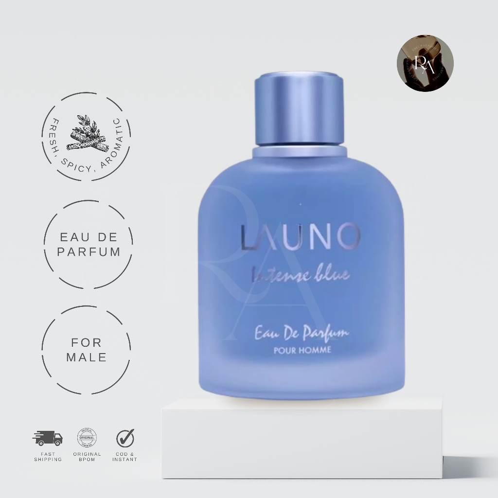 Jual Fragrance World Launo Intense Blue Unisex - 100 ML | Shopee Indonesia