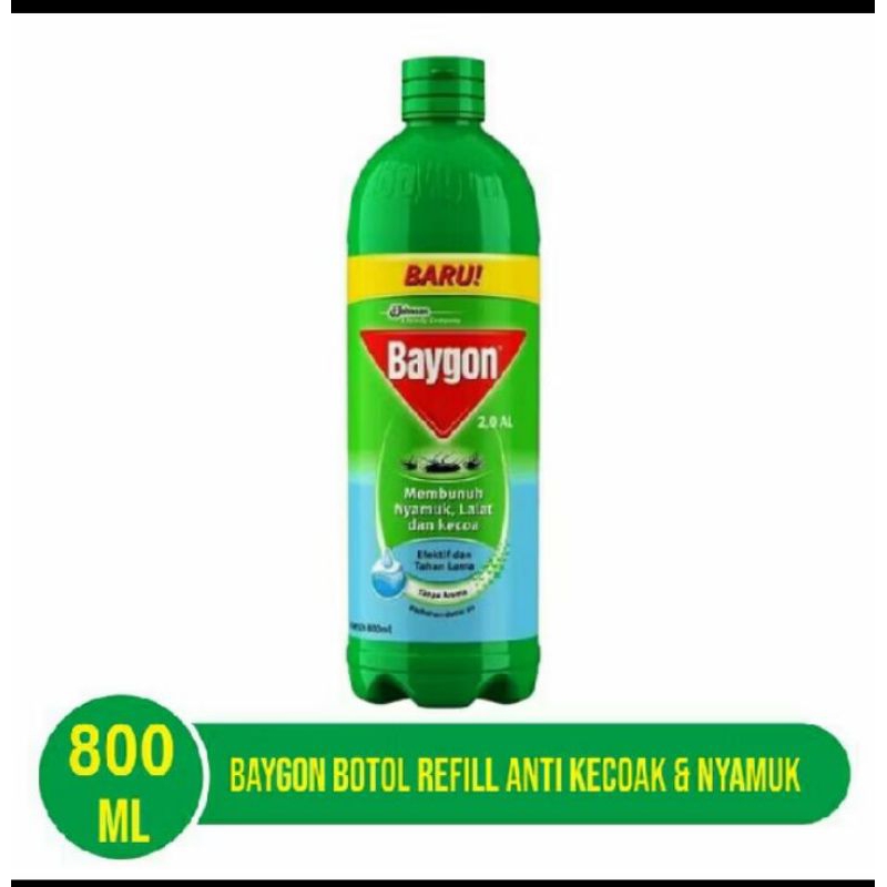 Jual Baygon Cair Refill Tabung Semprot 800Ml | Shopee Indonesia