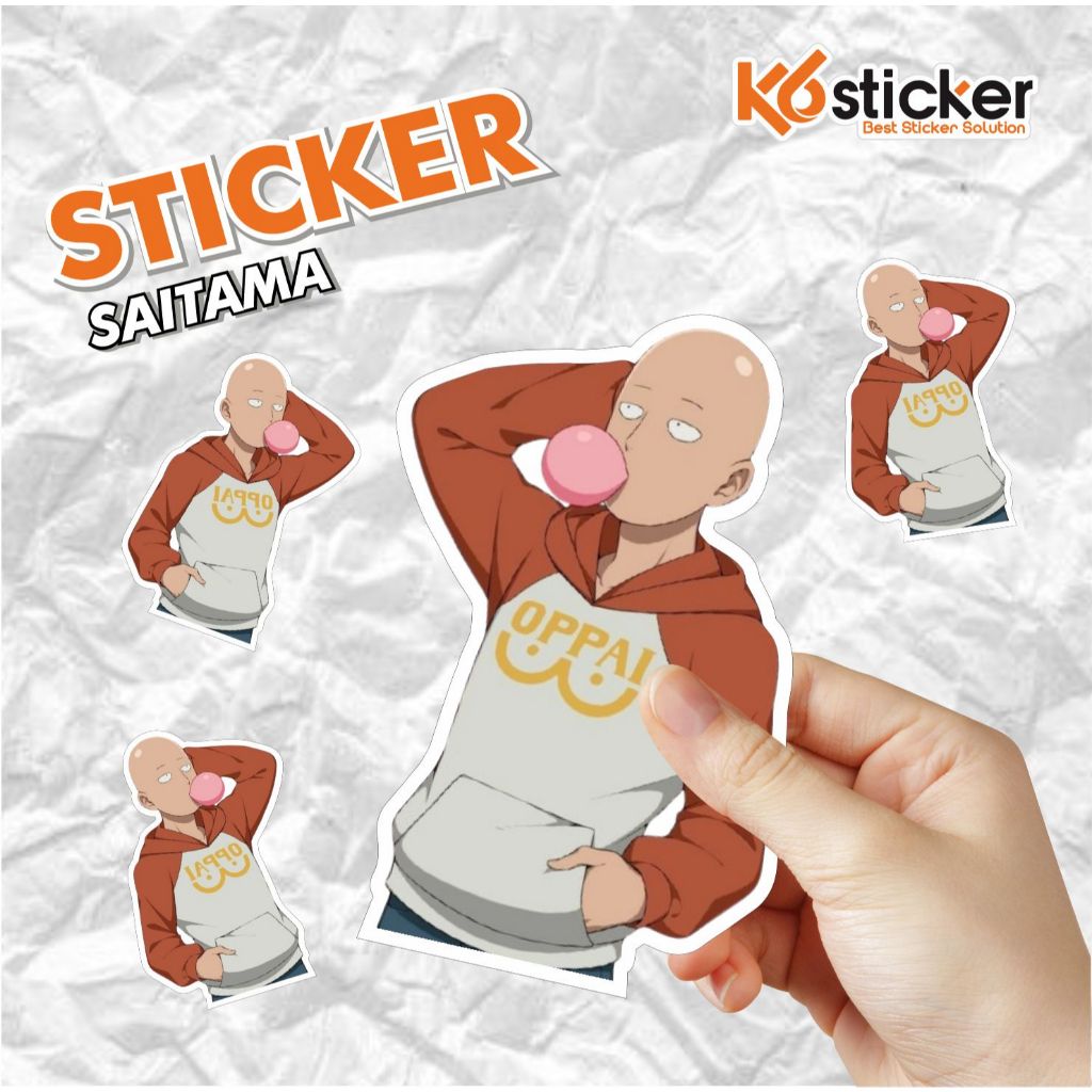 Jual Stiker Sticker Saitama Case Phone Logo Brand Band Aesthetic ...