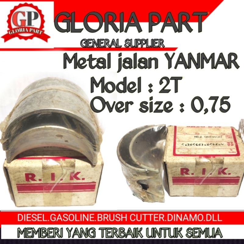 Jual Metal jalan over size 0,75 Type 2T (YANMAR MARINE) | Shopee Indonesia