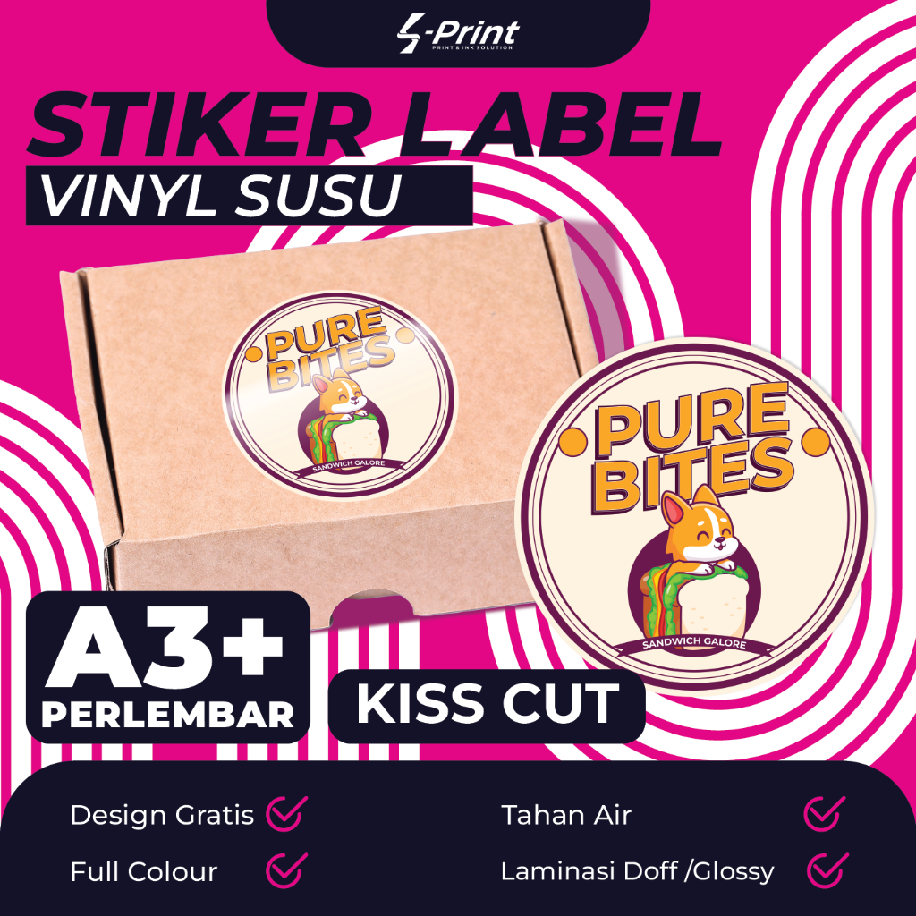 Jual CETAK STIKER BULAT BONTAK A3+ CUSTOM | CETAK STIKER A3+ FREE ...
