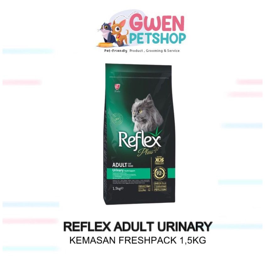 Jual Reflex Plus Adult Cat Urinary 1,5kg - Premium Dry Cat Food With ...