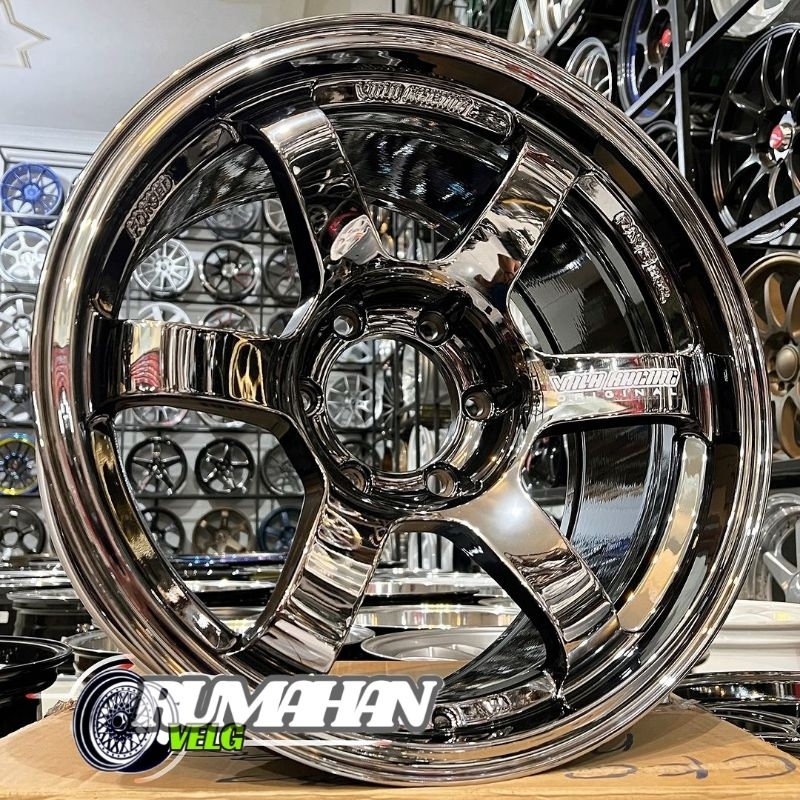 Jual Jual velg racing mobil 18 TE37 FLOW FORMING velg racing mobil r18 velg racing Pajero ...