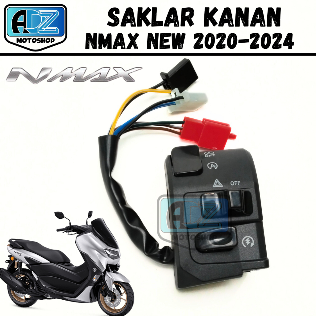 Jual SAKLAR KANAN NMAX NEW 2020 / TOMBOL SWITCH HOLDER KANAN ALL NEW ...