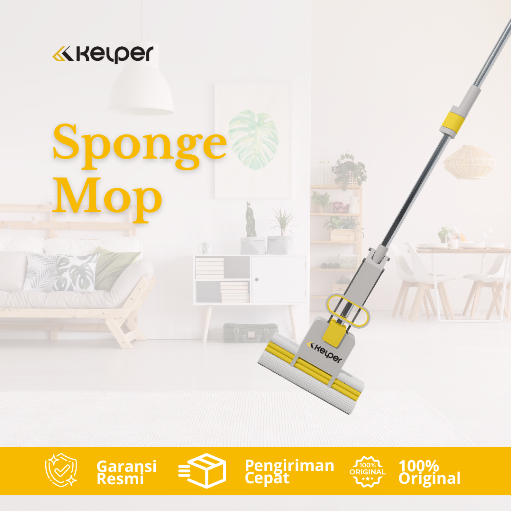 Jual Kelper Sponge Mop Alat Pel Super Praktis | Shopee Indonesia