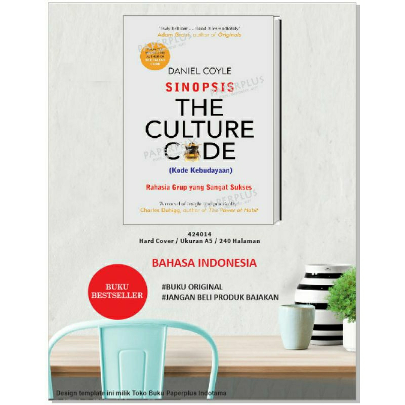 Jual Sinopsis the culture code rahasia grup yang sangat sukses | Shopee Indonesia