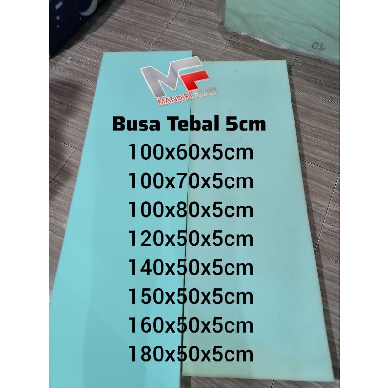 Jual Busa Lembaran Serbaguna Density 23 tebal 5cm Busa Lesehan Busa ...