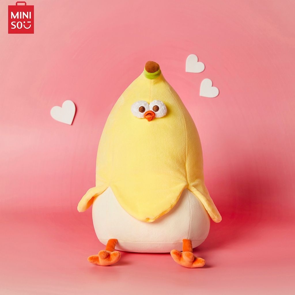 Jual MINISO TOY - Miniso x DunDun Seri Ayam Boneka Mewah Ayam Pisang ...