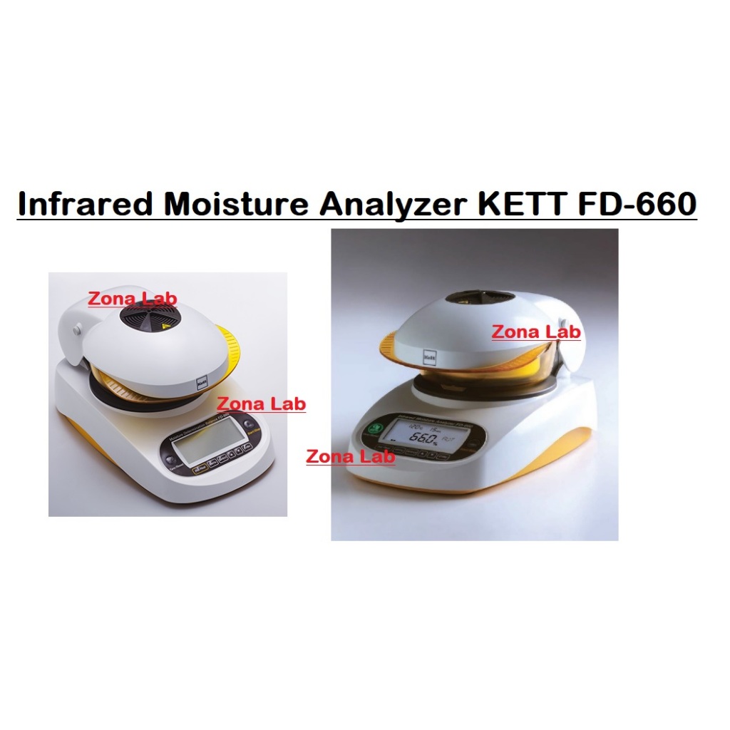 Jual Infrared Moisture Analyzer FD660 Kett | Moisture Analyzer FD 660 ...