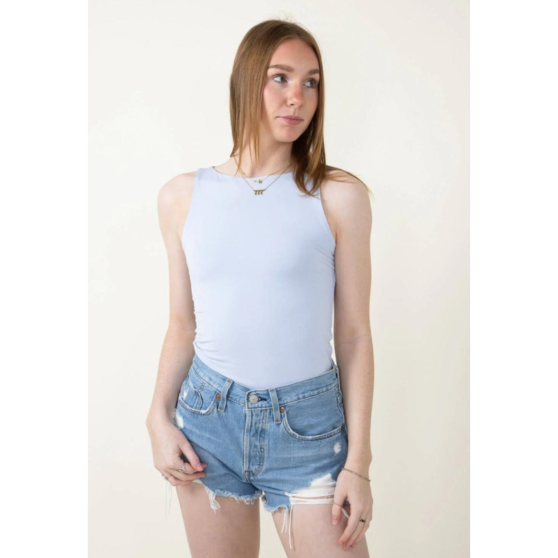 Jual Express High Neck Fitted Tank Top | Shopee Indonesia