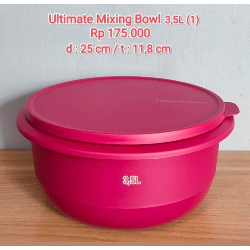 Jual ultimate mixing bowl tupperware | Shopee Indonesia