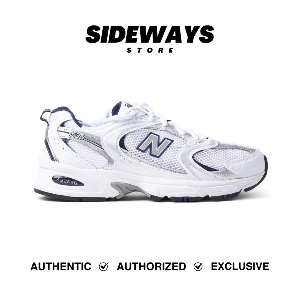 Jual New Balance 530 White Indigo Navy / White Natural Indigo (MR530SG ...