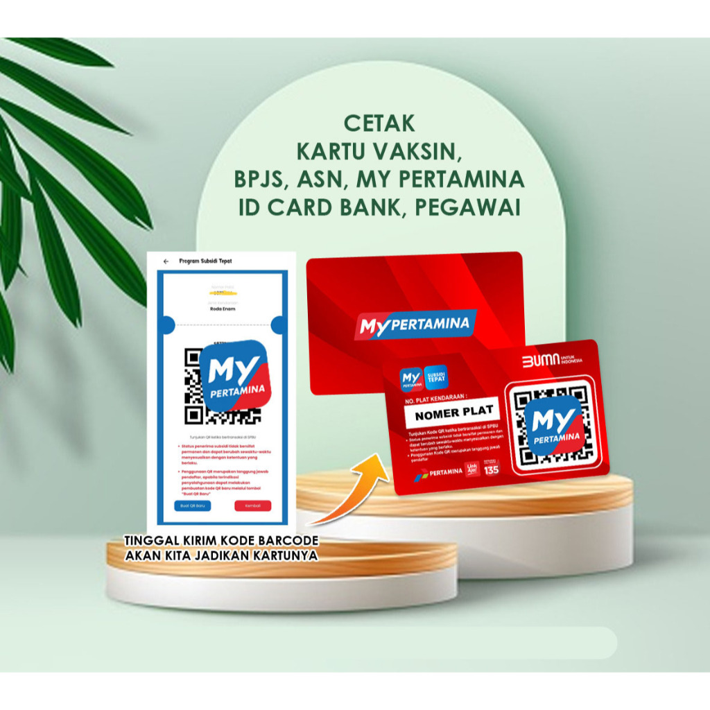 Jual Cetak Barcode_Kartu Pertamina Kartu Pertamina Kartu Kesehatan ...