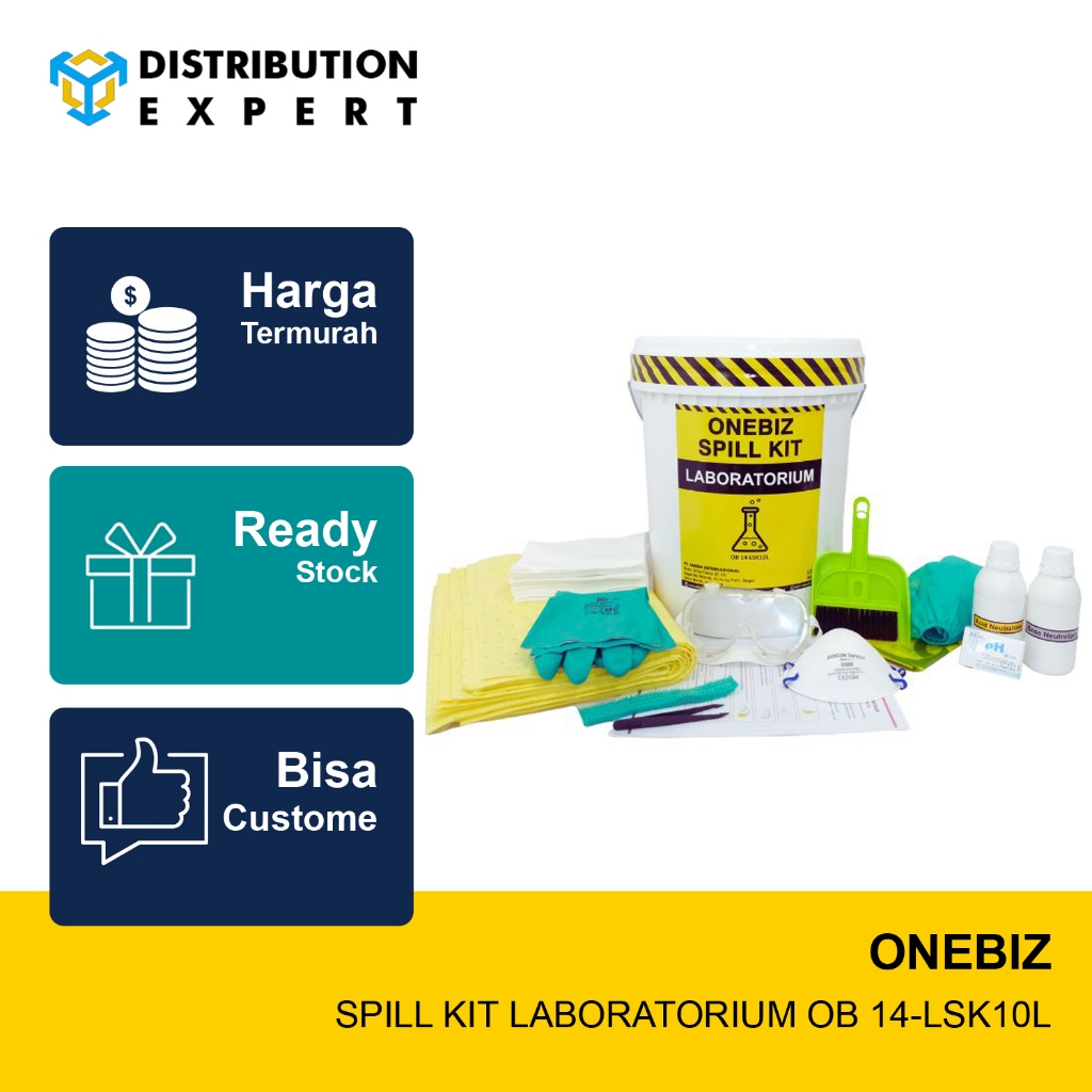 Jual SPILL KIT LABORATORIUM/SPILL KIT LAB 10 LITER/SPILL KIT LAB ...