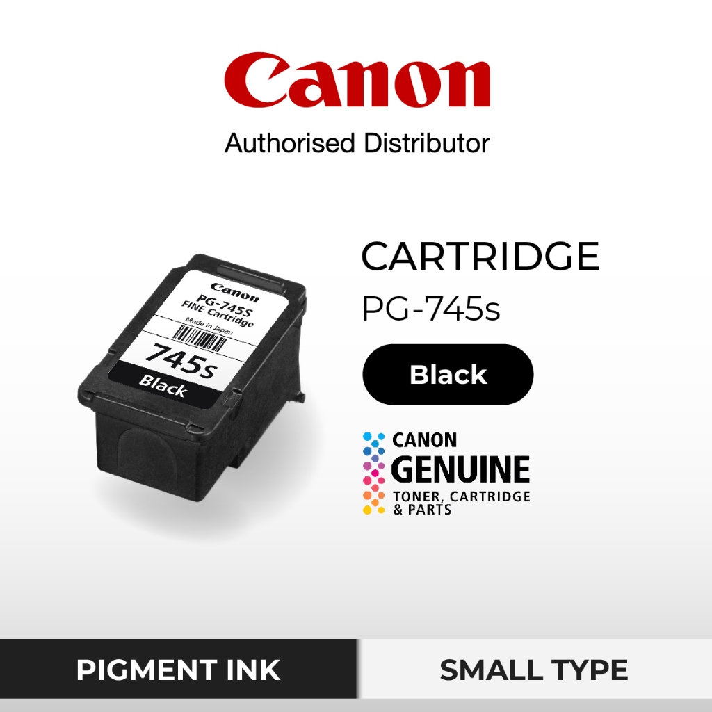 Jual Tinta Original Canon 745 Small Black PG745s - Tinta Canon MG2570s ...
