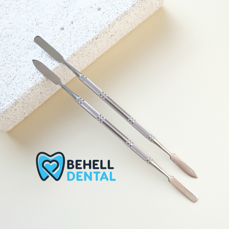 Jual DENTAL SPATULA SEMEN CEMENT SPATEL MIXING SS - Alat Adukan ...