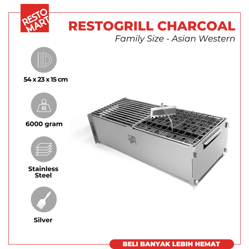 Jual Alat Pemanggang / Panggangan BBQ / Rcgf 5.3 25 Resto Grill ...