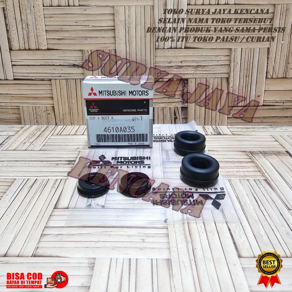 Jual KIT KALIPER KARET REM BELAKANG TRITON PAJERO SPORT 4610A035 ...