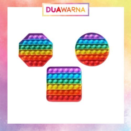 Jual DuaWarna Pop It Mainan Anak Anak Fidget Pop It | Shopee Indonesia