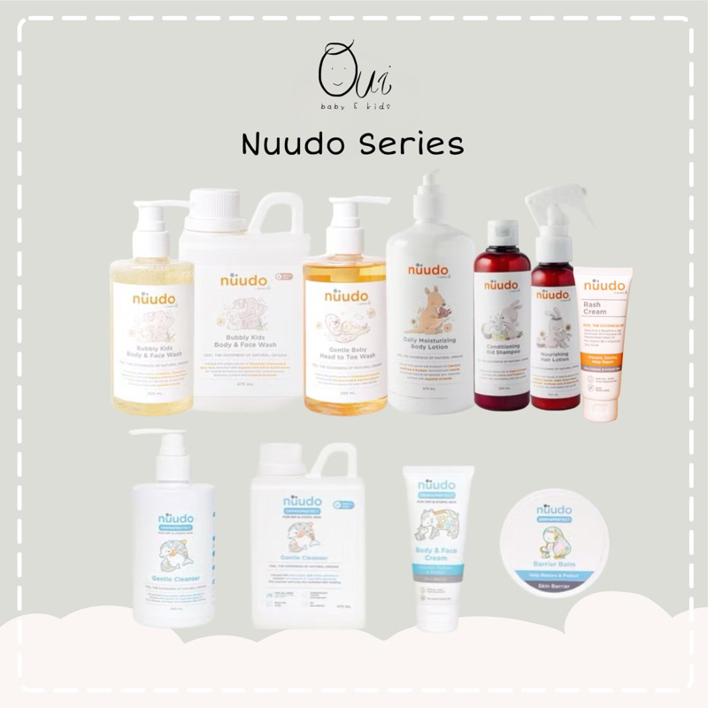 Jual Nuudo by Pureco baby head to toe wash / kids body & face wash ...