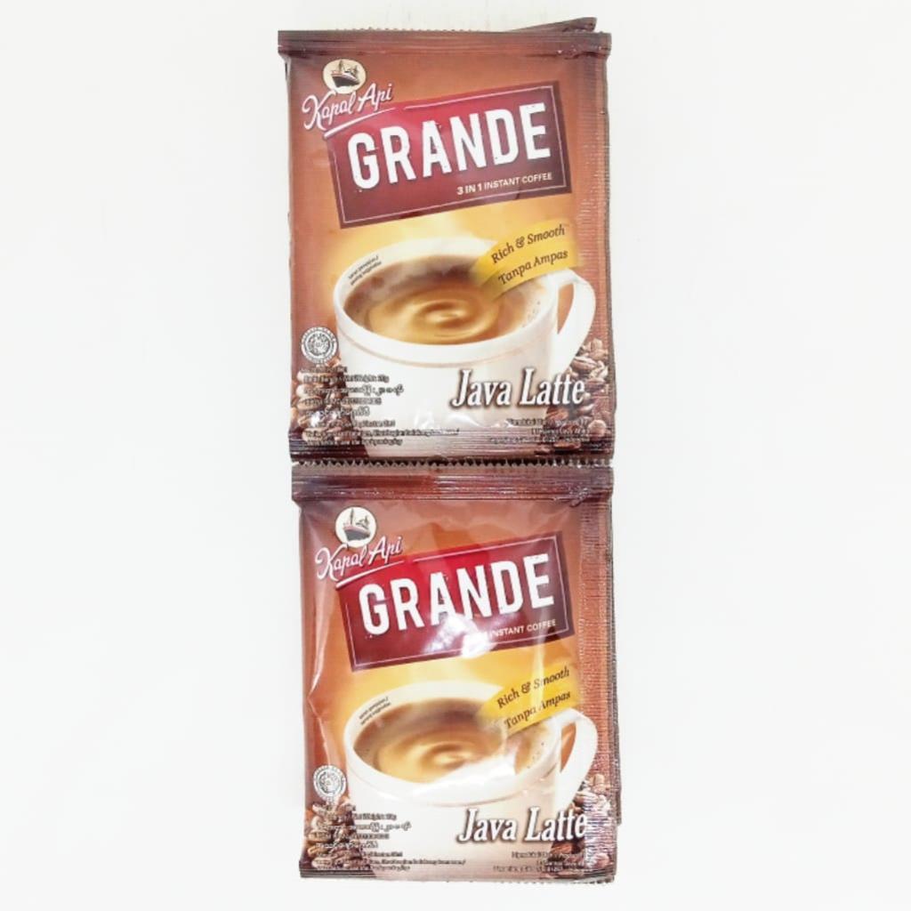 Jual KAPAL API GRANDE JAVA LATTE 5 pcs | Shopee Indonesia