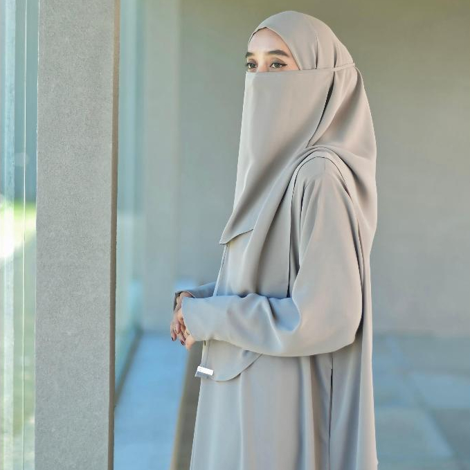 Jual zawayda - Hanna Anti UV ONE SET (dress + khimar) | Shopee Indonesia