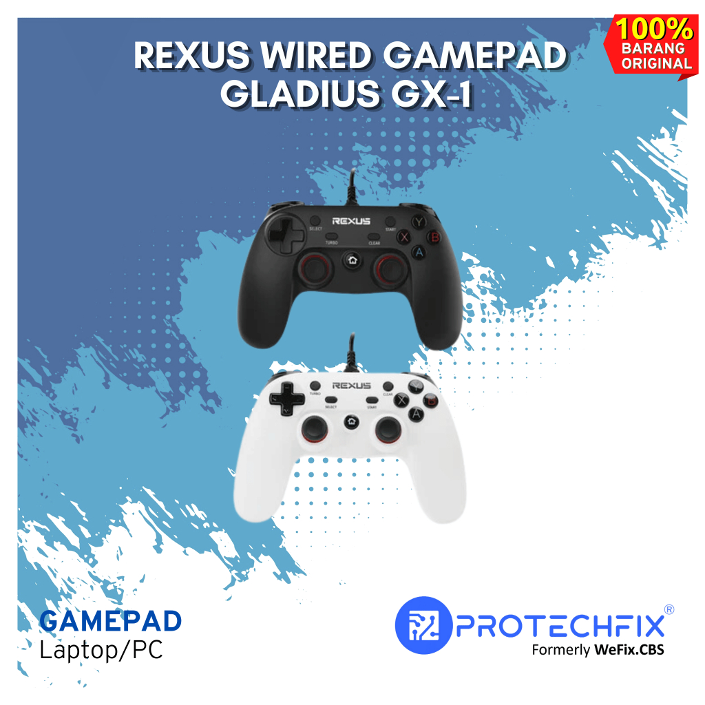 Jual REXUS WIRED GAMEPAD GLADIUS GX-1 | Shopee Indonesia