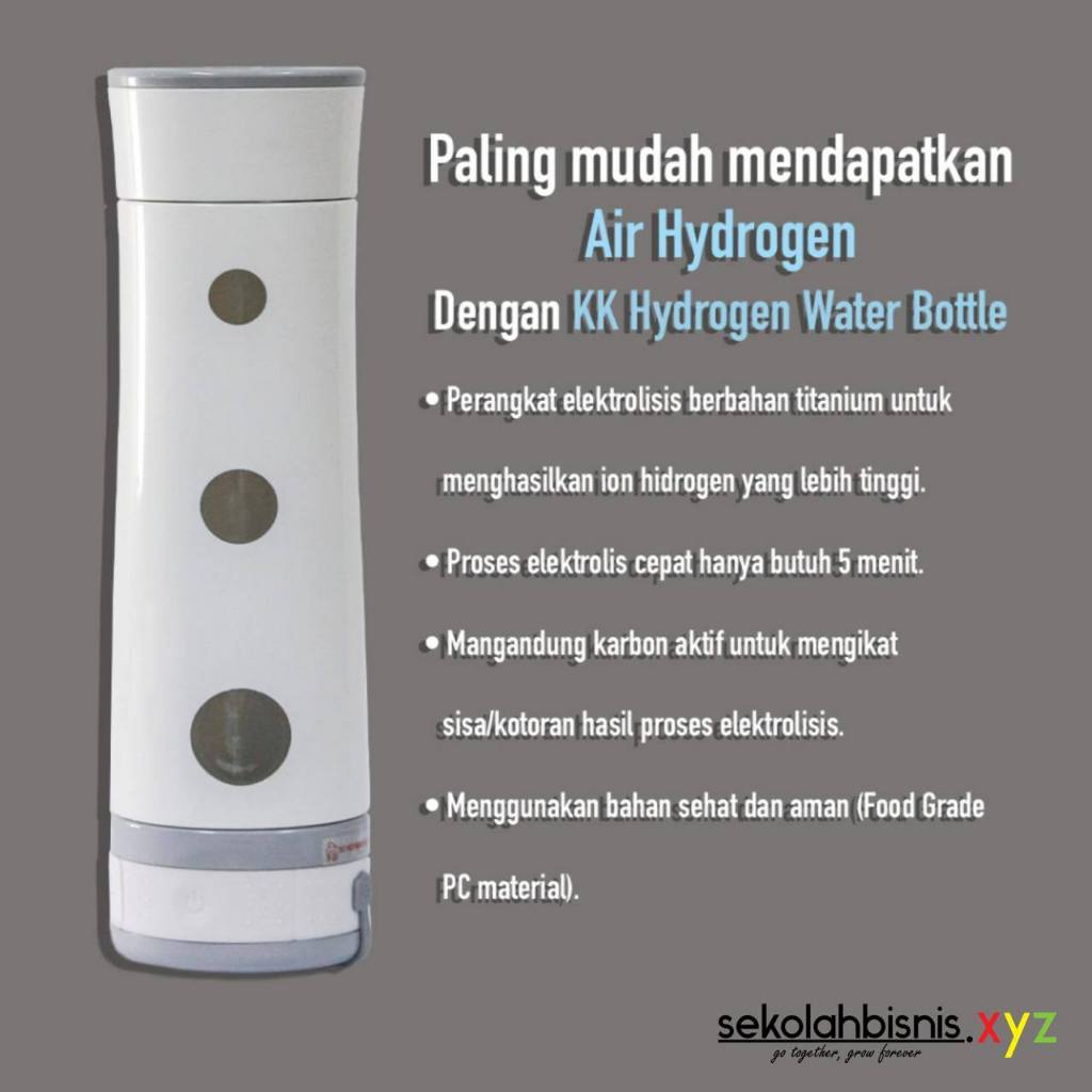 Jual Botol Air Minum Hydrogen | KK Hydrogen Water Bootle | Shopee Indonesia