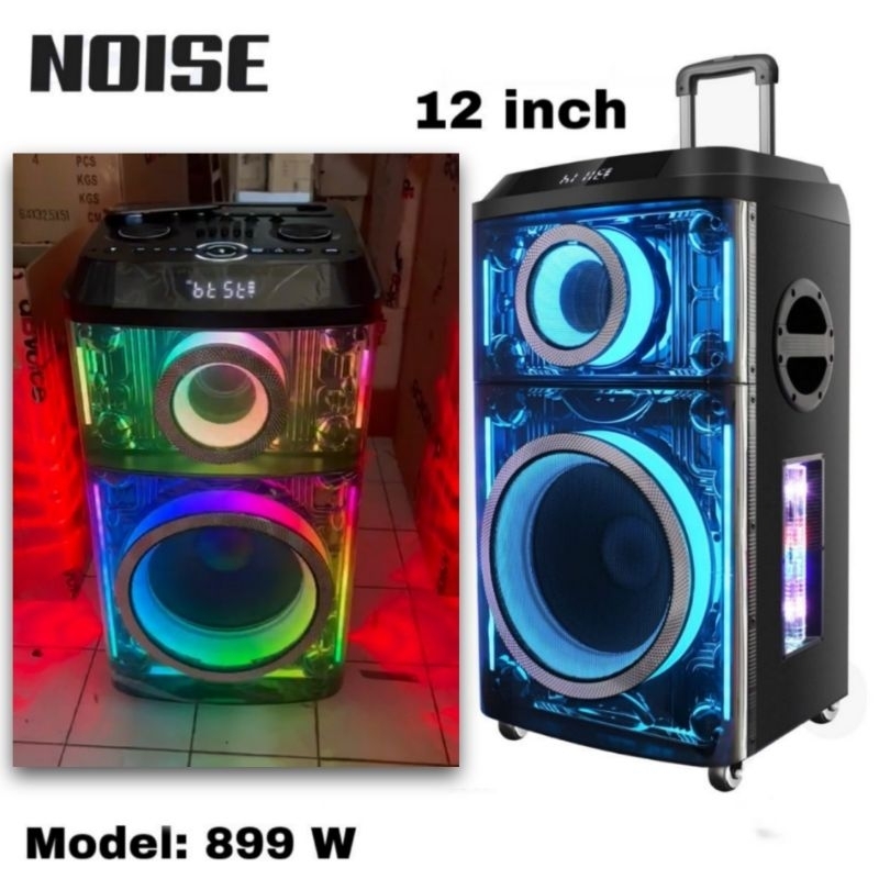 Jual speaker portable 12 inch original noise 899w speaker karaoke ...