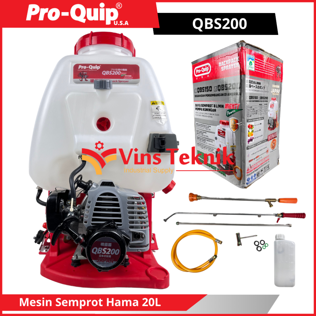 Jual Mesin Semprot Hama Bensin Sprayer 20L QBS 200 Proquip QBS200 | Shopee Indonesia